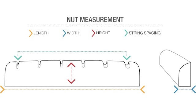 Multi-Scale Nuts | Graph Tech Guitar Labs
